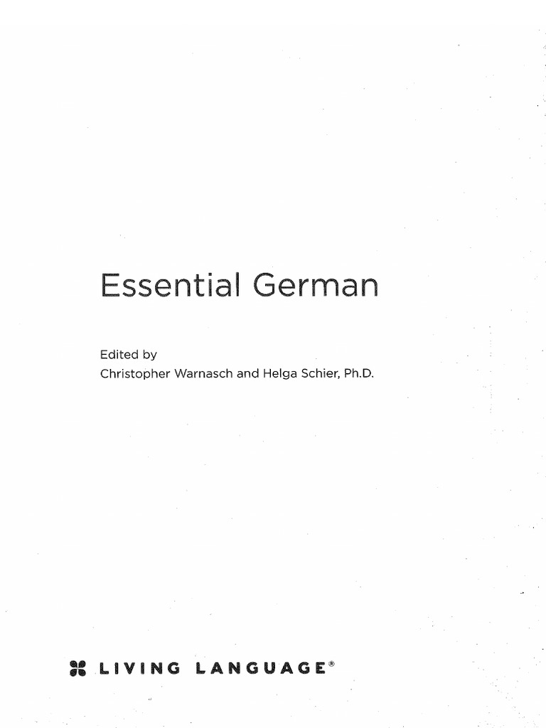 essential German | PDF