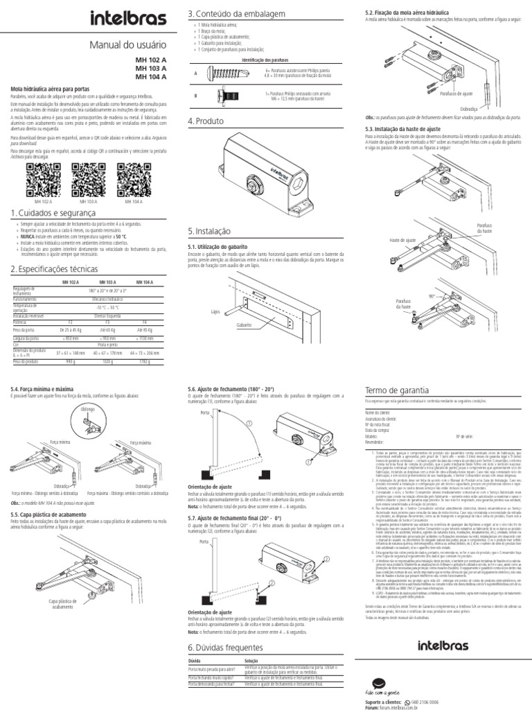 Manual - MH - 102 - 103 - 104A - Portugues - 01-24 - Site 1 | PDF