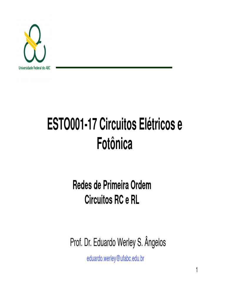 Downloads06_Circuitos_RC_e_RL | PDF
