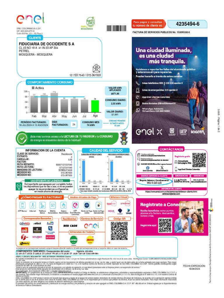 Petición Codensa | PDF