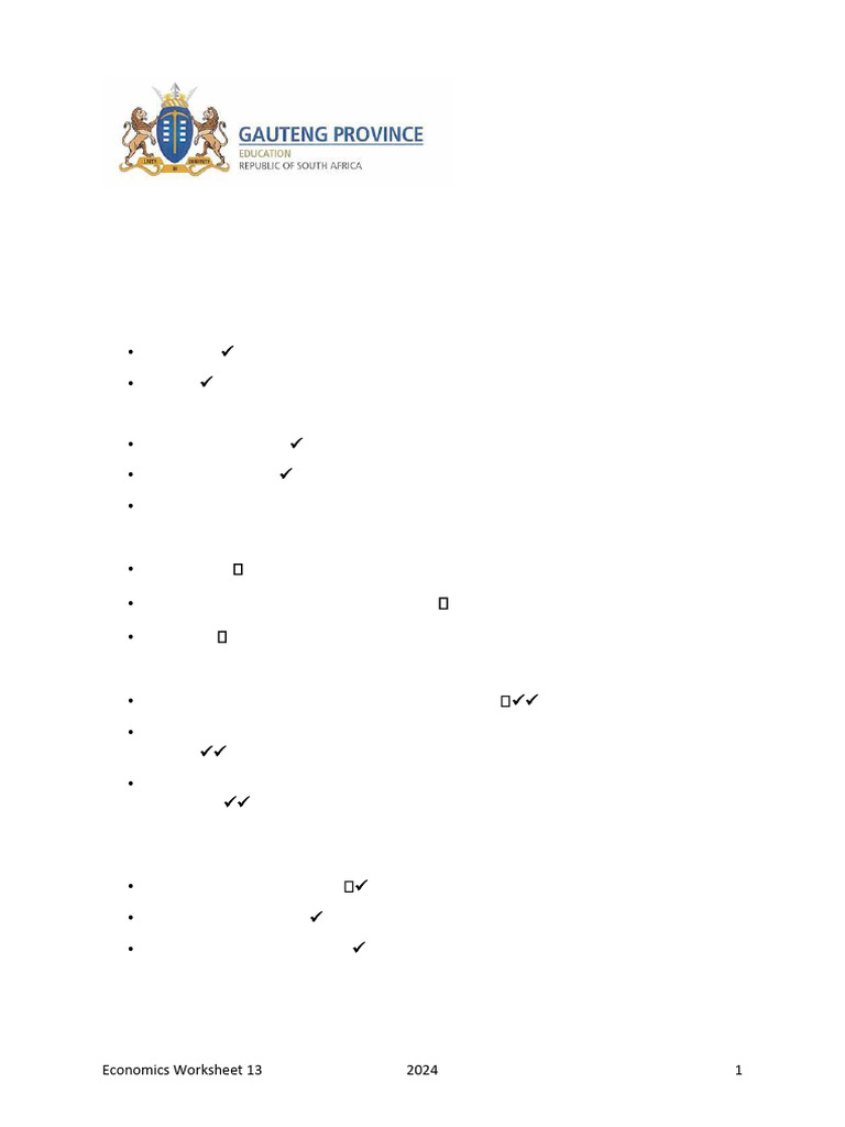 Worksheet 13 - Revision Paper 2 - June 2024 | PDF