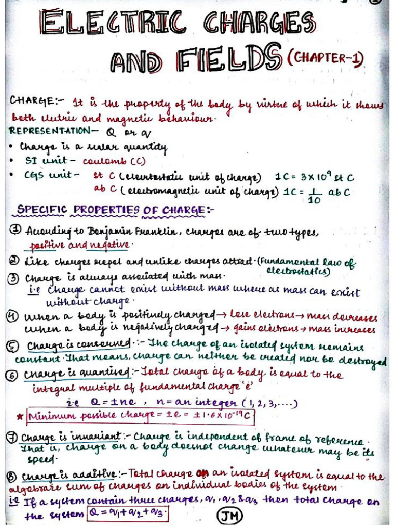 Electrostatic 1 | PDF