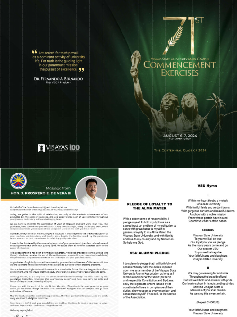 2024 Graduation Program | PDF