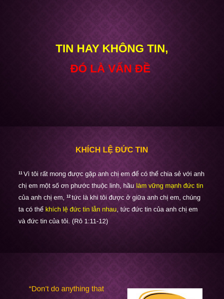 Tin Hay Không Tin | PDF | Vietnam | Religion & Spirituality