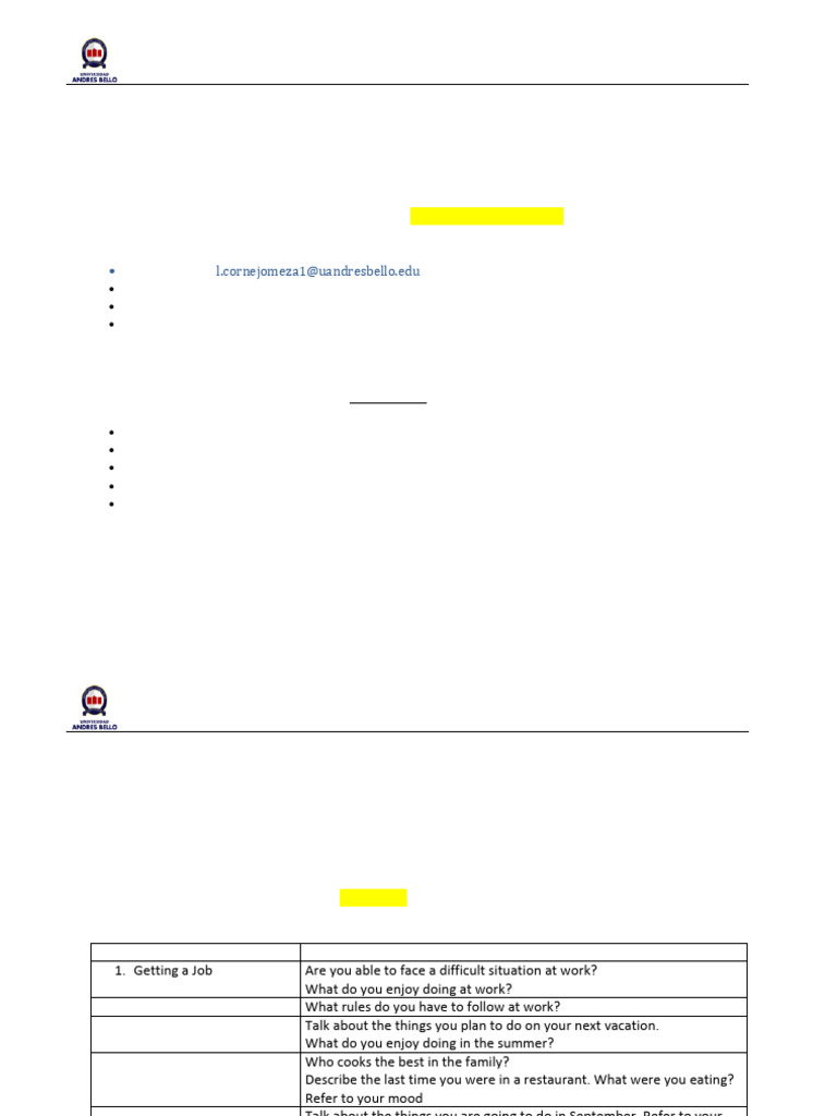 Instrucciones Prueba VIDEO ENG III | PDF