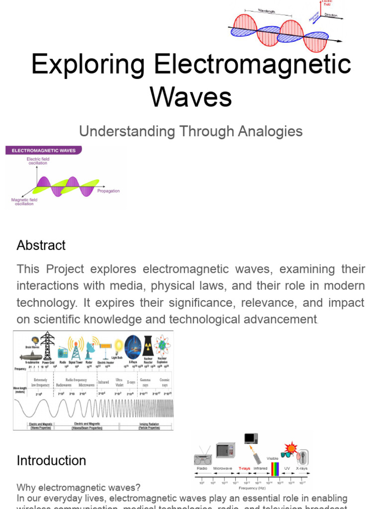 Exploring Electromagnetic Waves | PDF
