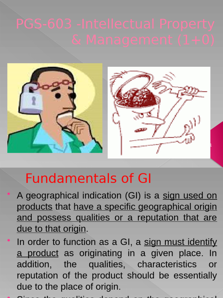 Ipr Class Generic Gi | PDF