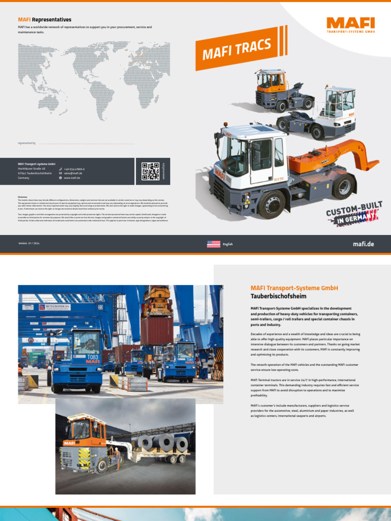 Mafi Tracs Usa English | PDF