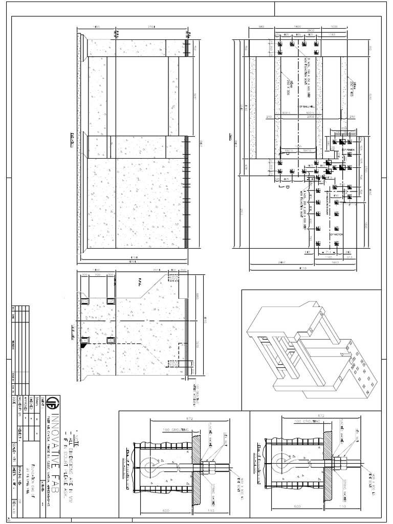 20 KL Ball Mill Foundation Model | PDF