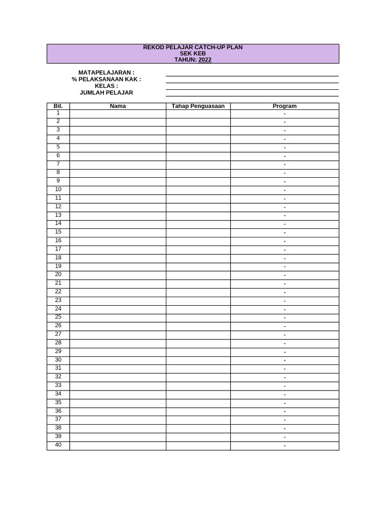Rekod Rumusan Cup Moral | PDF