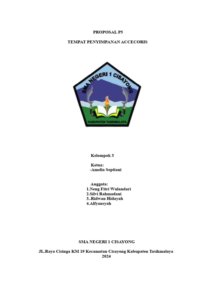 Proposal Kelompok 3 P5 | PDF