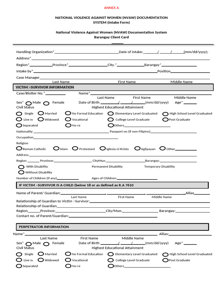 640340321-VAWC-INTAKE-SHEET | PDF