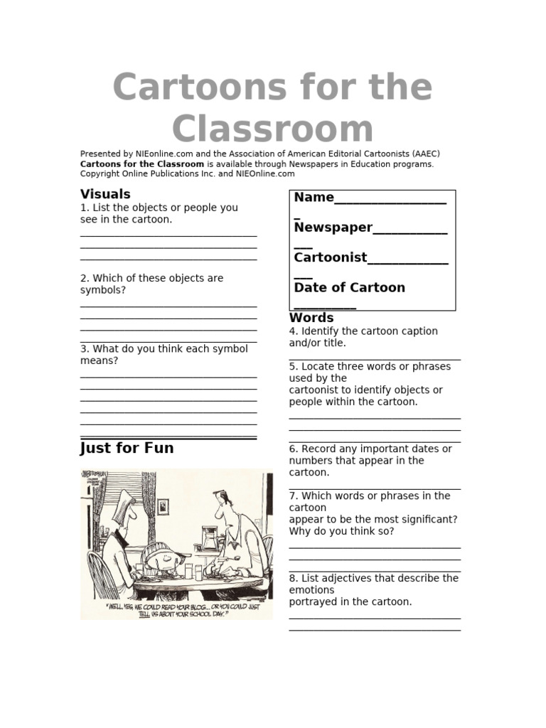 Political Cartoons | PDF