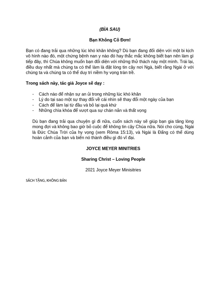 Bìa Sau | PDF