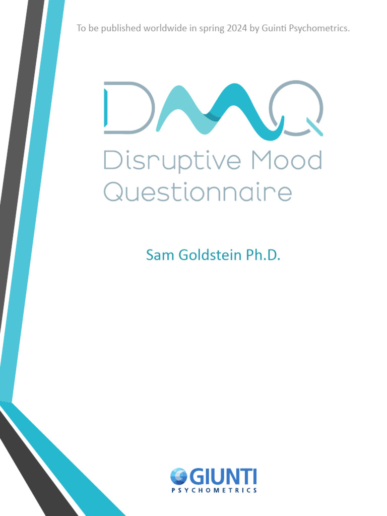 Cuestionario DMQ (Información Pre-Publicación) | PDF