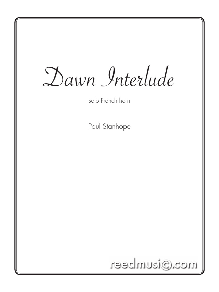 Dawn-Interlude Stanhope | PDF
