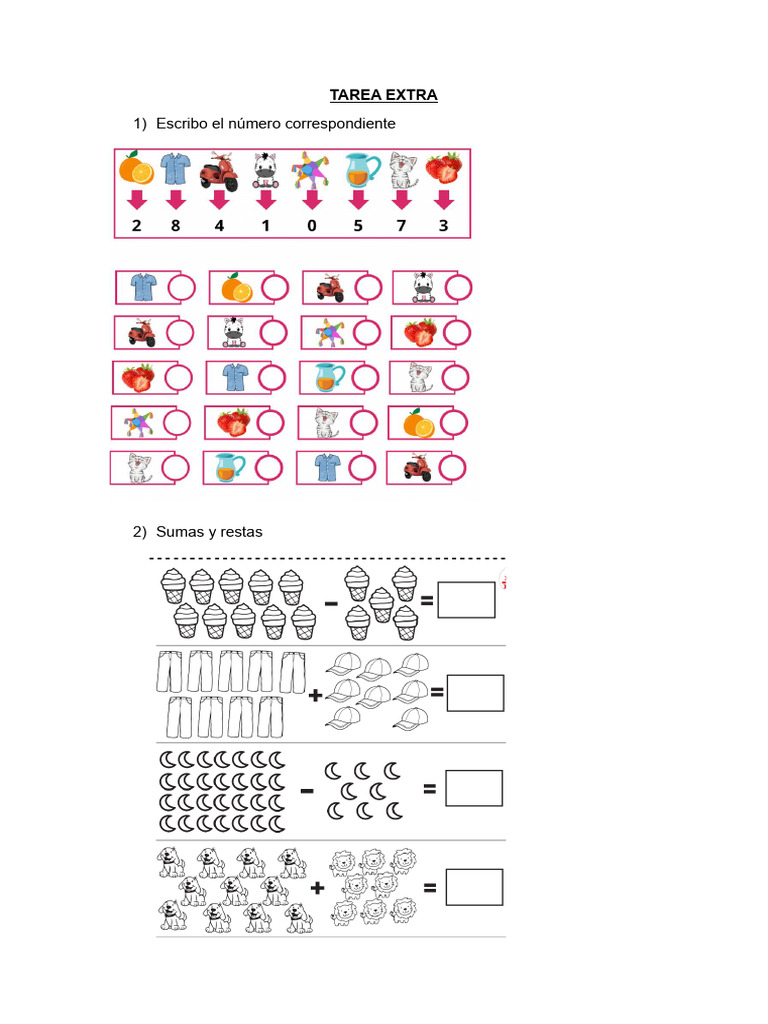 Tarea Extra Jose 5to | PDF
