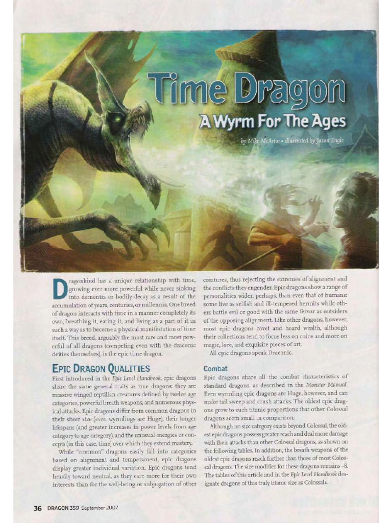 Time Dragon | PDF