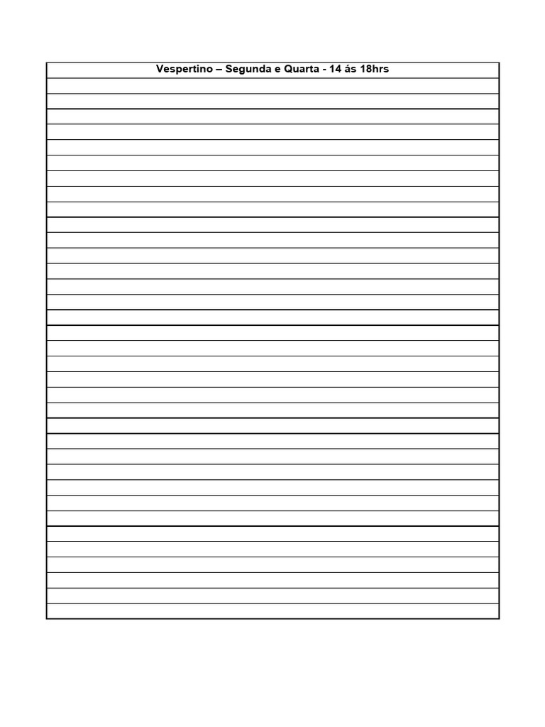 Turmas PROGR FUTURO VESPERTINO 2024 | PDF