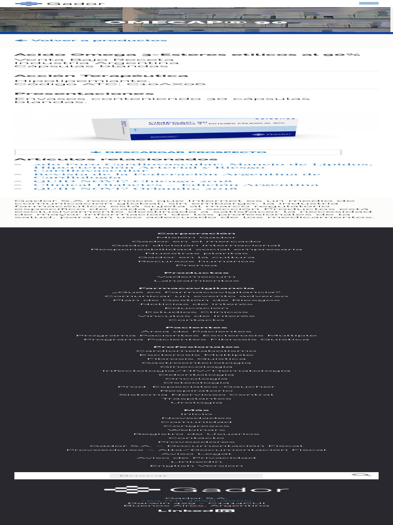 Omecap® 90 - Gador | PDF