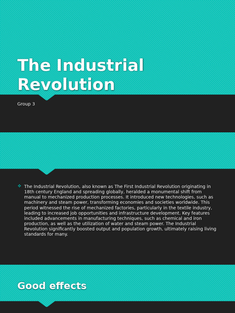 The Industrial Revolution | PDF