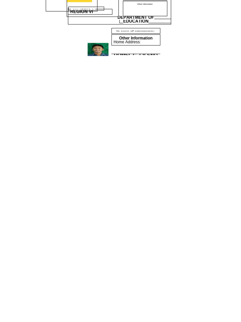 DepEd ID Template2 | PDF