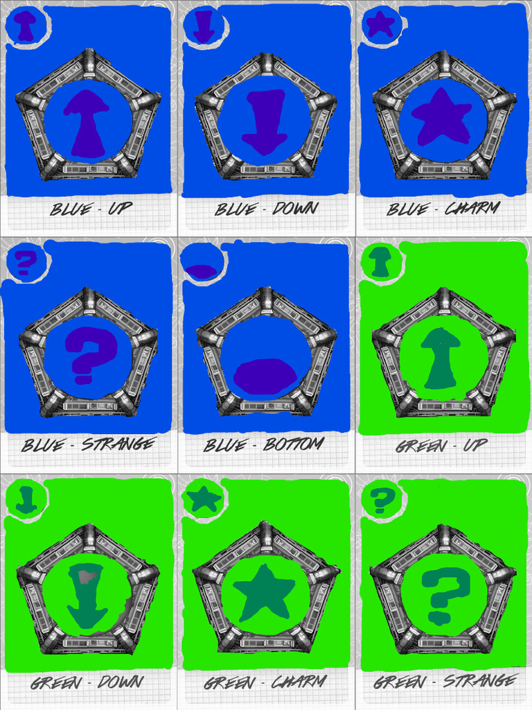 Pentaquark en Blanco y Negro | PDF