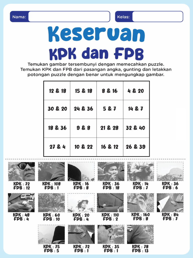 Puzzle KPK & FPB S | PDF