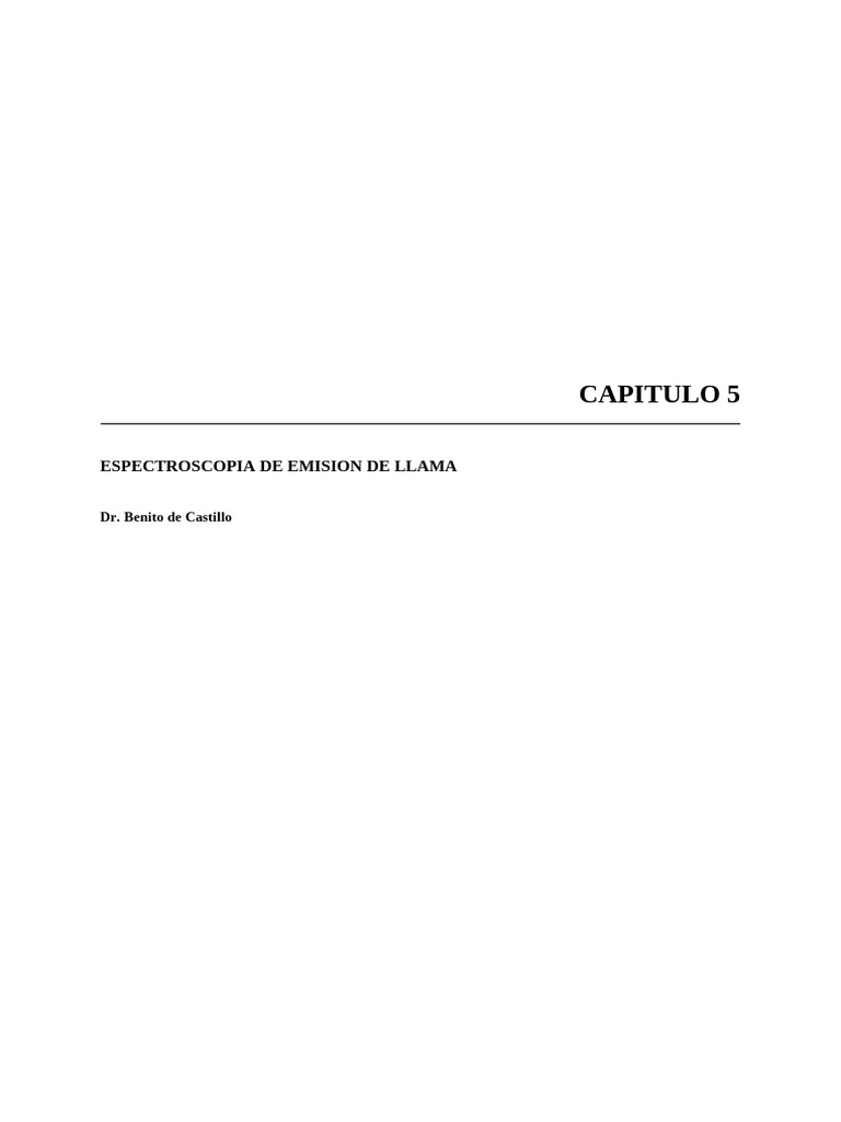 CAPITULO5 | PDF | Chemistry