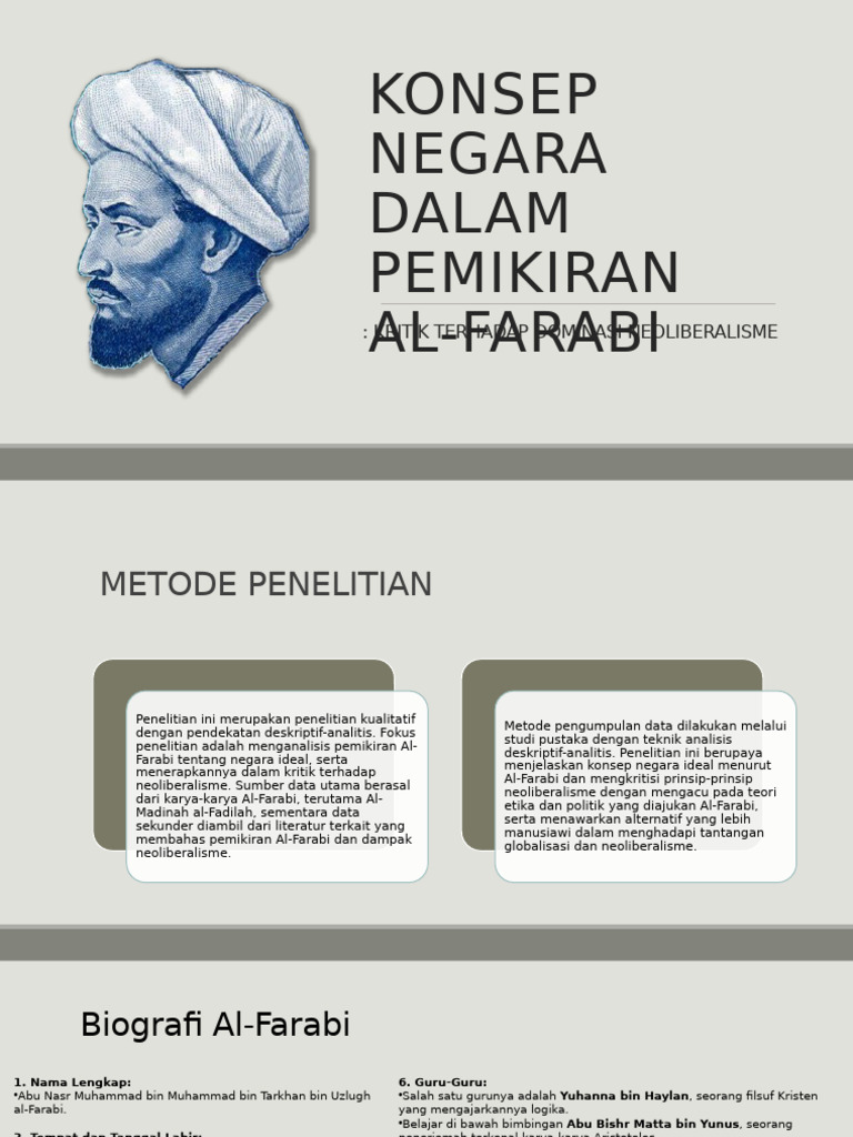 Konsep Negara Dalam Pemikiran Al-Farabi | PDF
