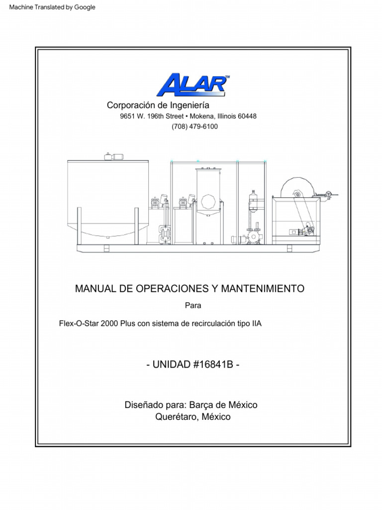 ALAR Manual de Aperacion | PDF