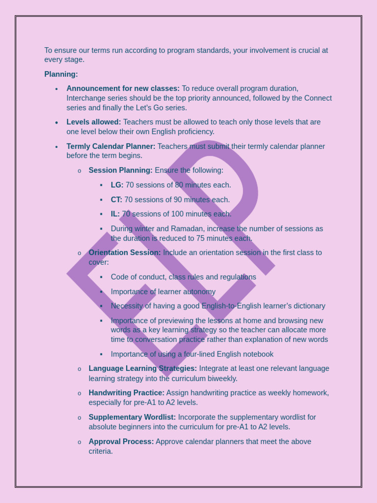 Planning, Implementing, Monitoring and Evaluating A Term | PDF Planning, Implementing, Monitoring and Evaluating A Term | PDF