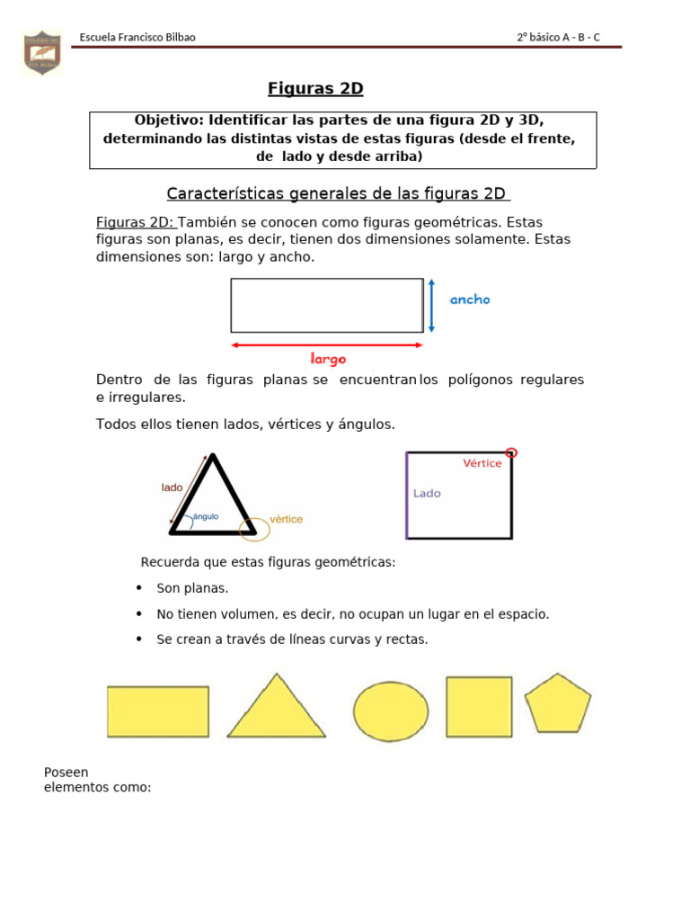 Figuras 2D y 3D | PDF