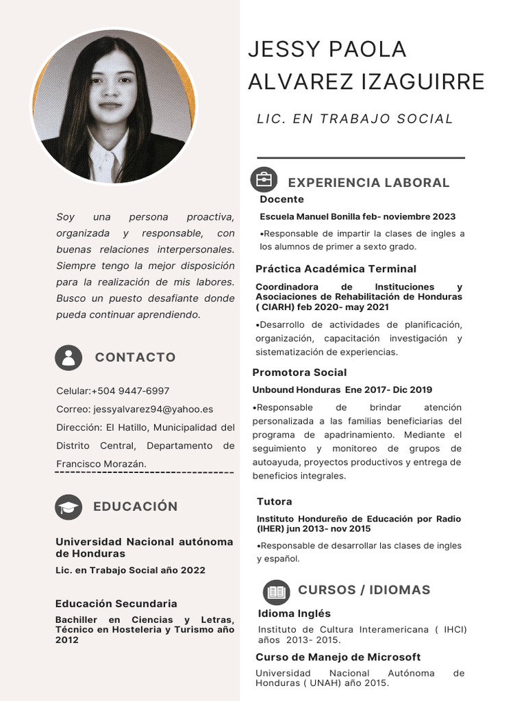 CV Jessy Paola Alvarez | PDF