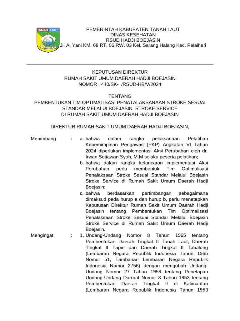 2024 - SK Tim BSS | PDF