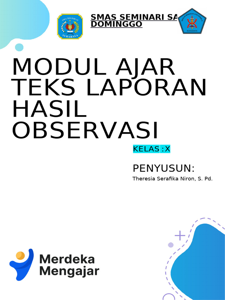 Modul Ajar Teks Lho Kelas X | PDF
