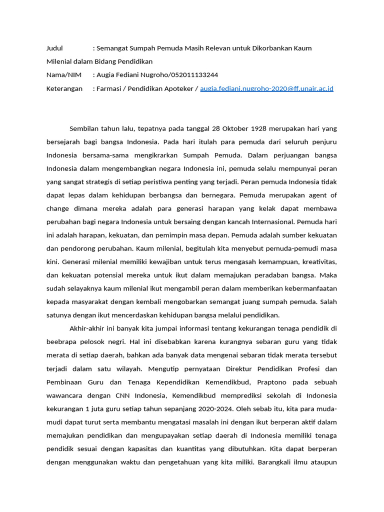 Essay KWN | PDF