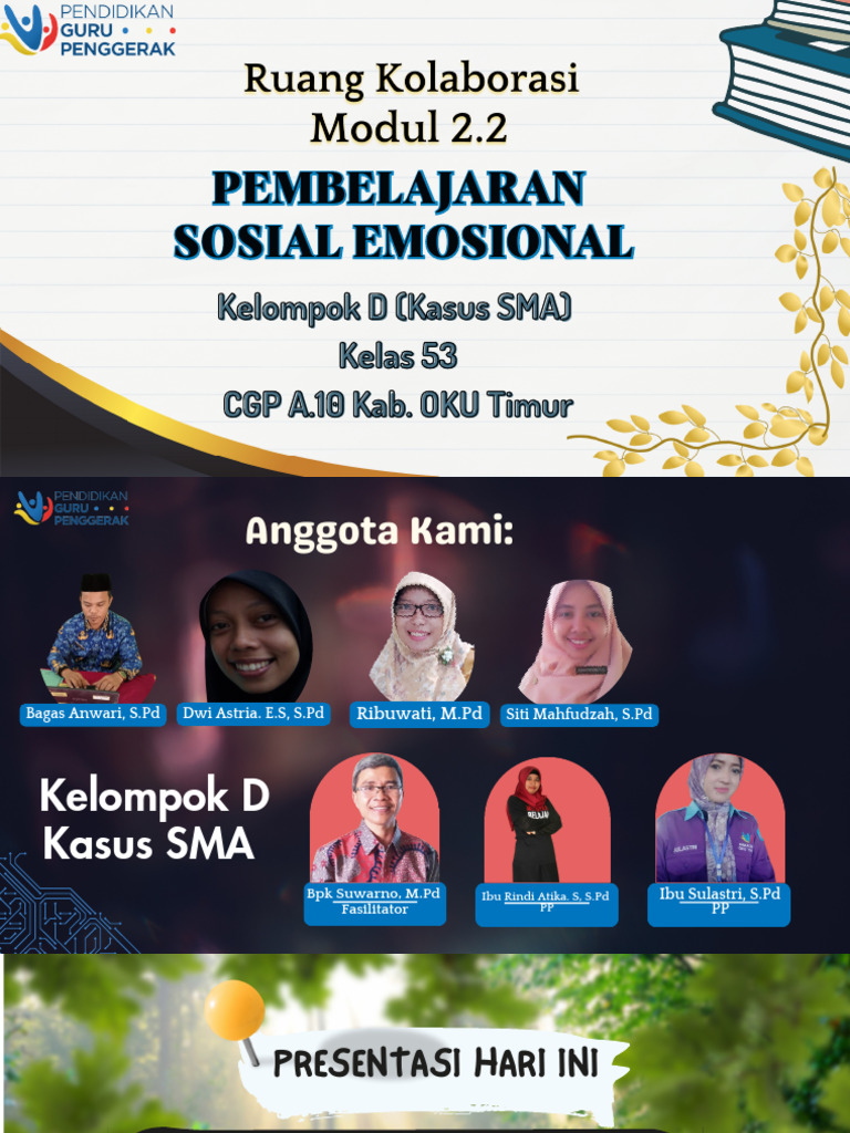 Presentasi Kelompok D (SMA) | PDF