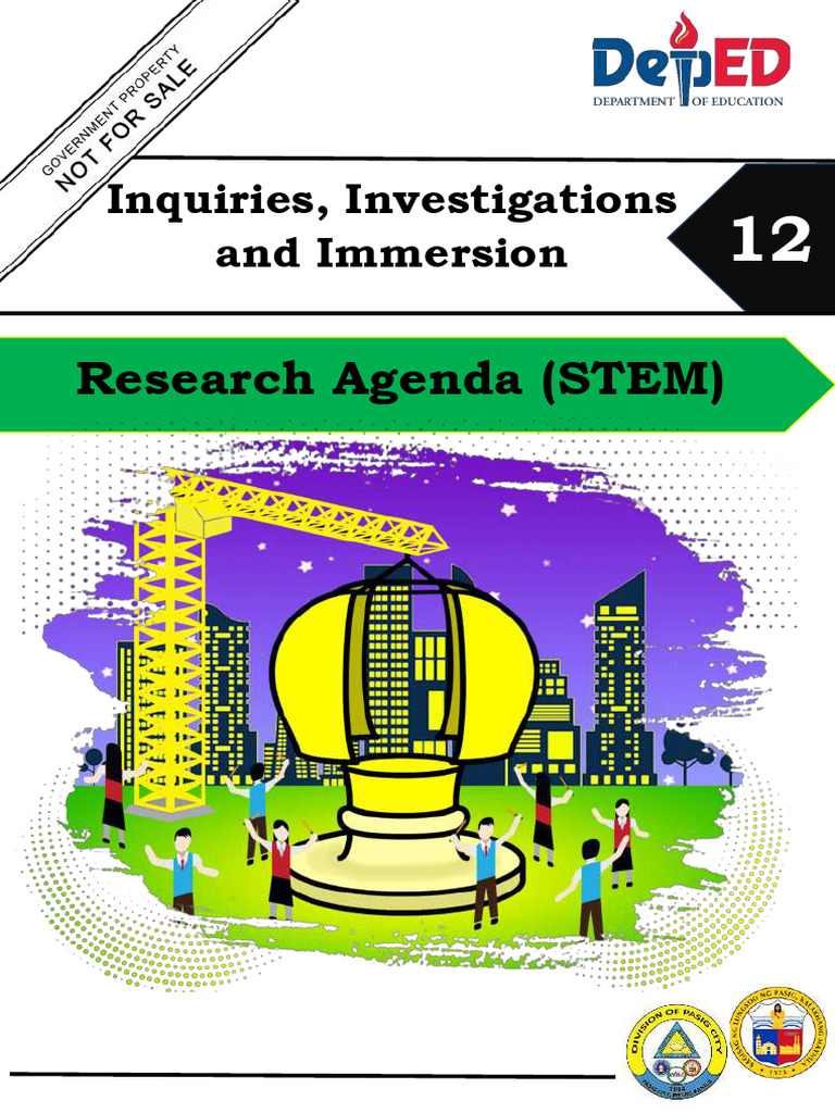 Stem Research Agenda 1 | PDF