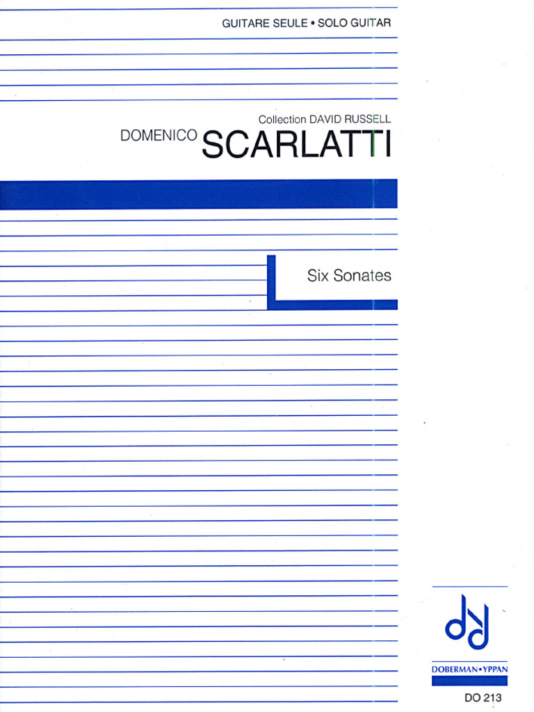 Scarlatti, D. - 6 Sonatas (Russell) | PDF