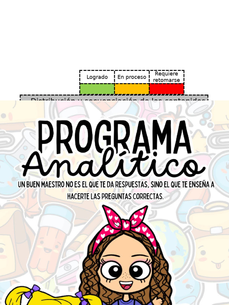 Quinto - Programa Analitico | PDF