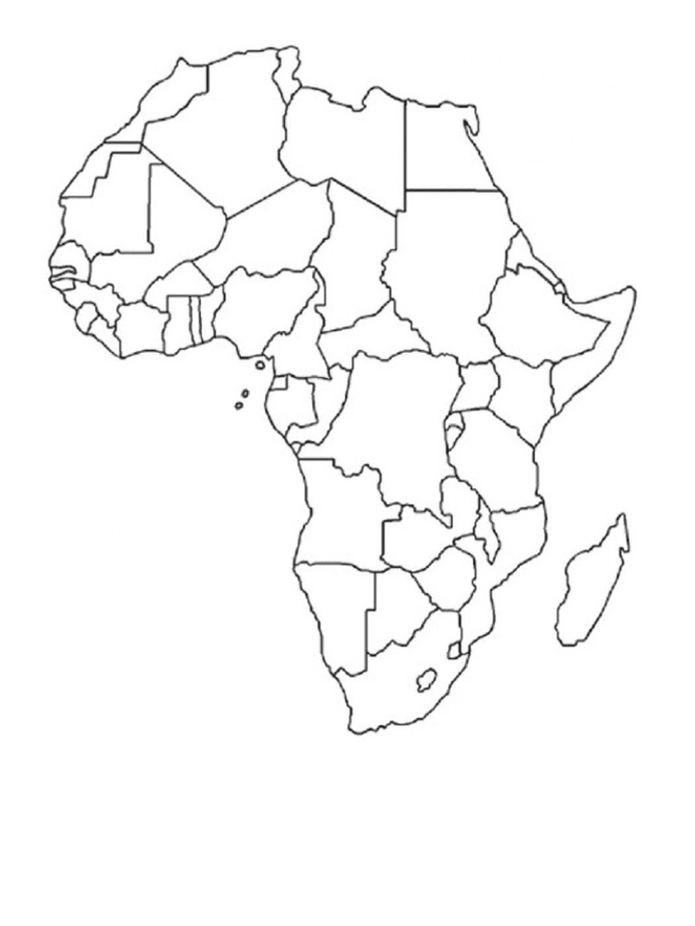mapa de africa | PDF