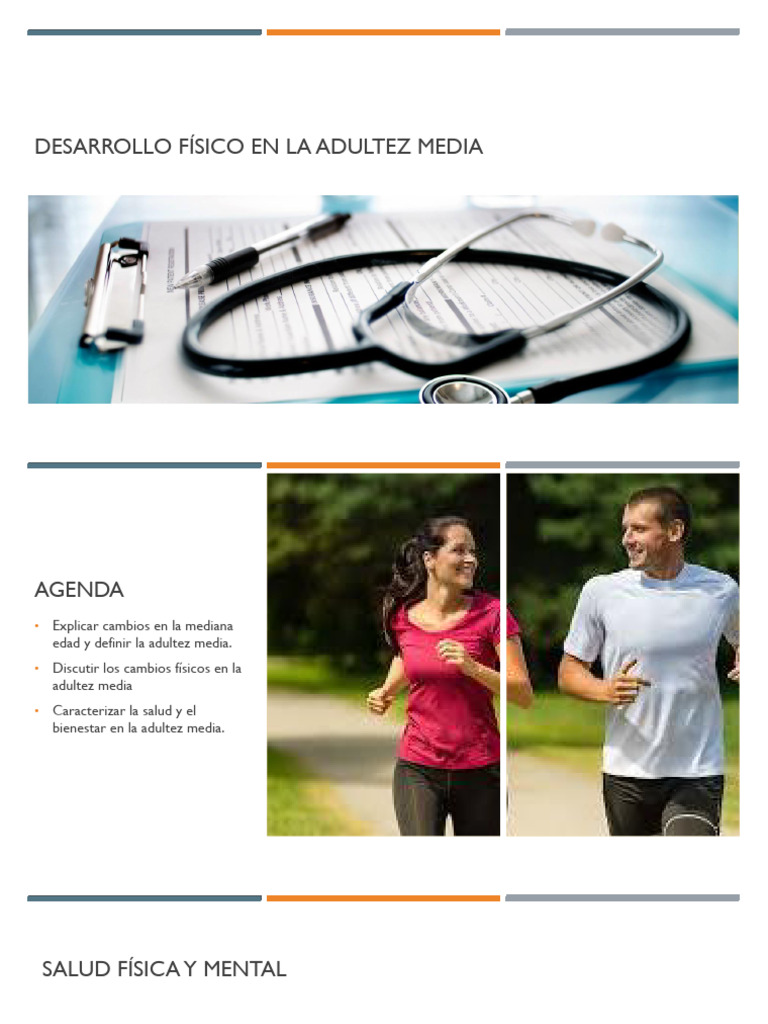 Desarrollo físico en la adultez media, Parte 2 | PDF