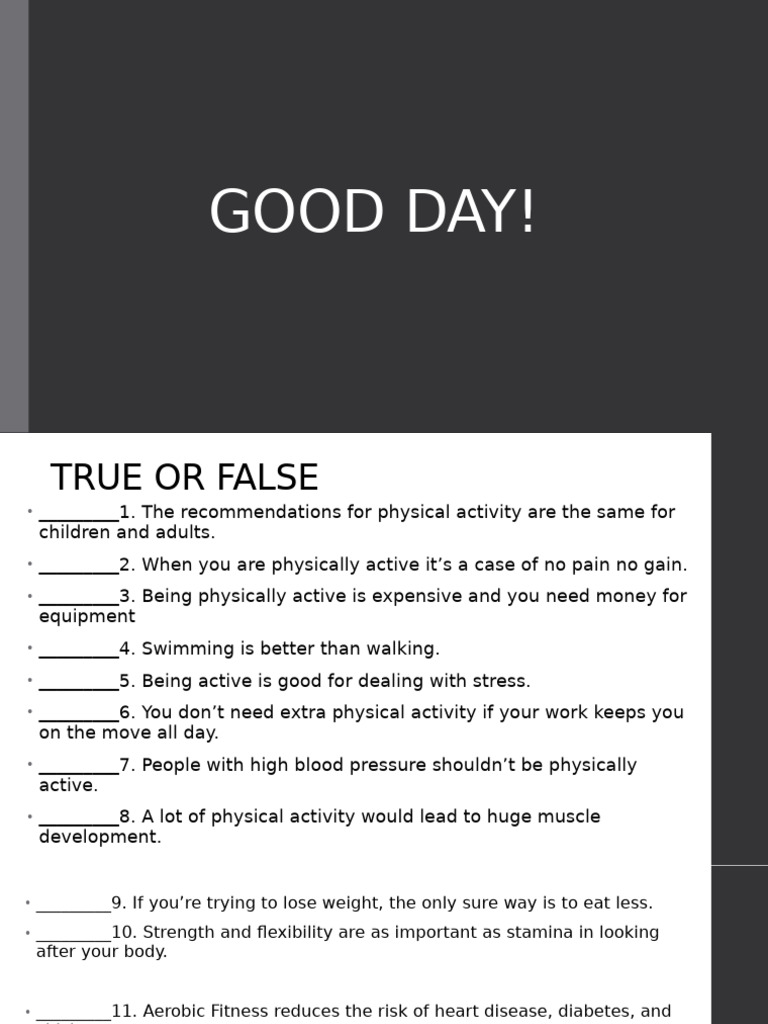 Pe1 G11 Module 1 | PDF | Physical Fitness | Self-Improvement