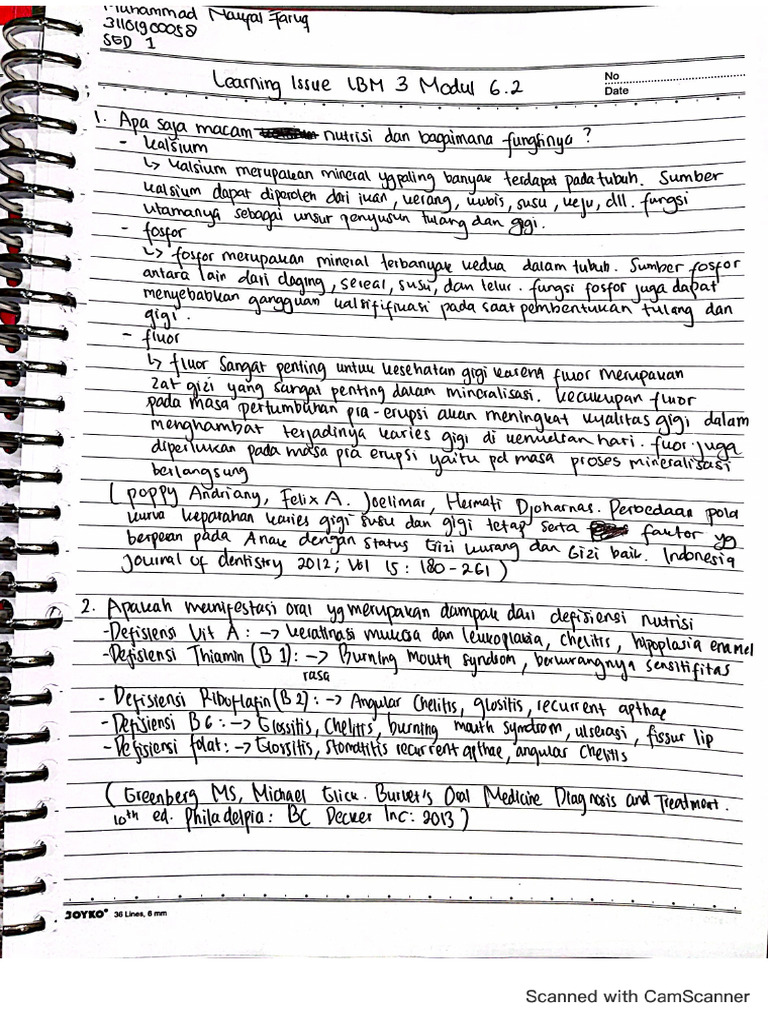 Learning Issue LBM 3 Modul 6.2 | PDF