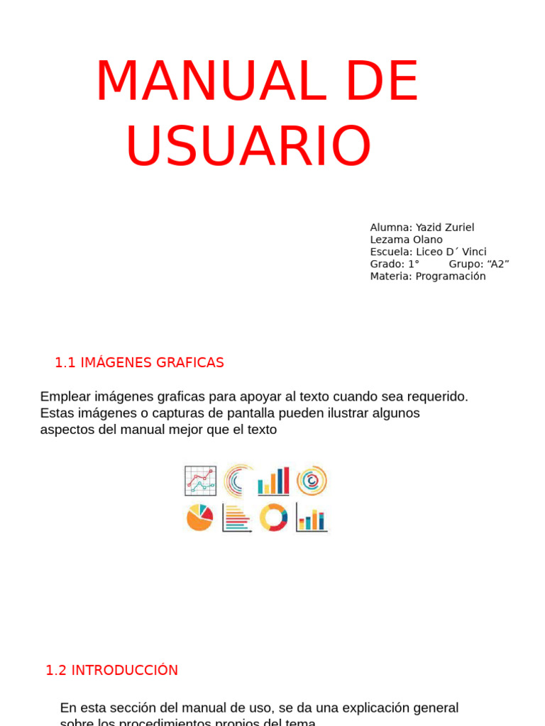 Como Hacer Un Manual de Usuario | PDF
