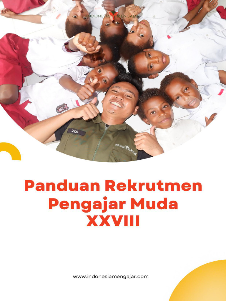 Panduan Rekrutmen Pengajar Muda XXVIII | PDF