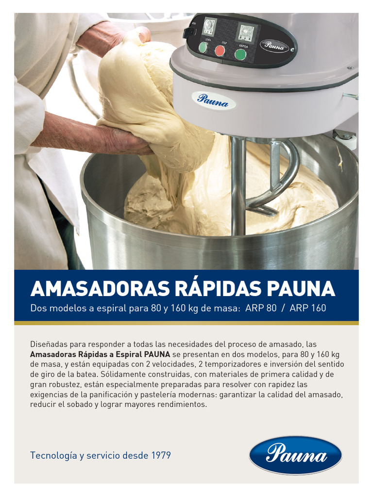 Amasadora Pauna 2023 | PDF
