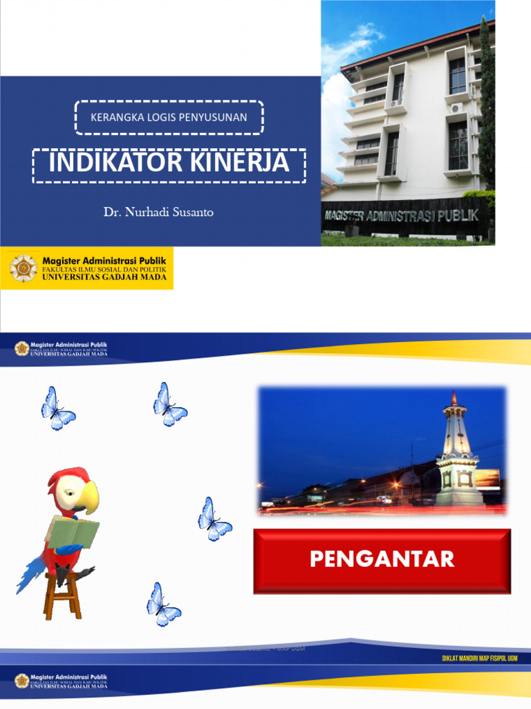 Indikator Kinerja - Nurhadi Susanto - MAP UGM | PDF