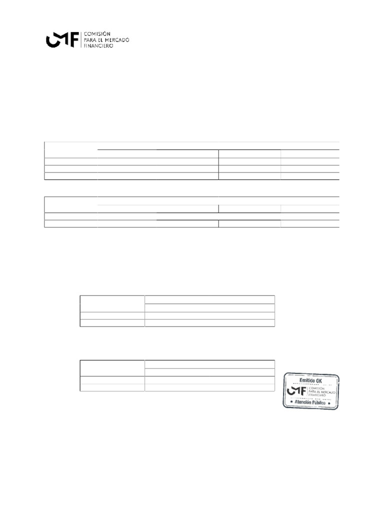 Informe CMF | PDF